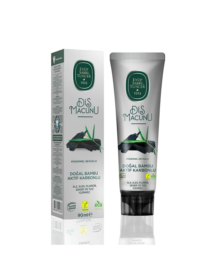 EYUP SABRI TUNCER Οδοντόκρεμα με Βιολογικό Active Bamboo Carboned 90 ml